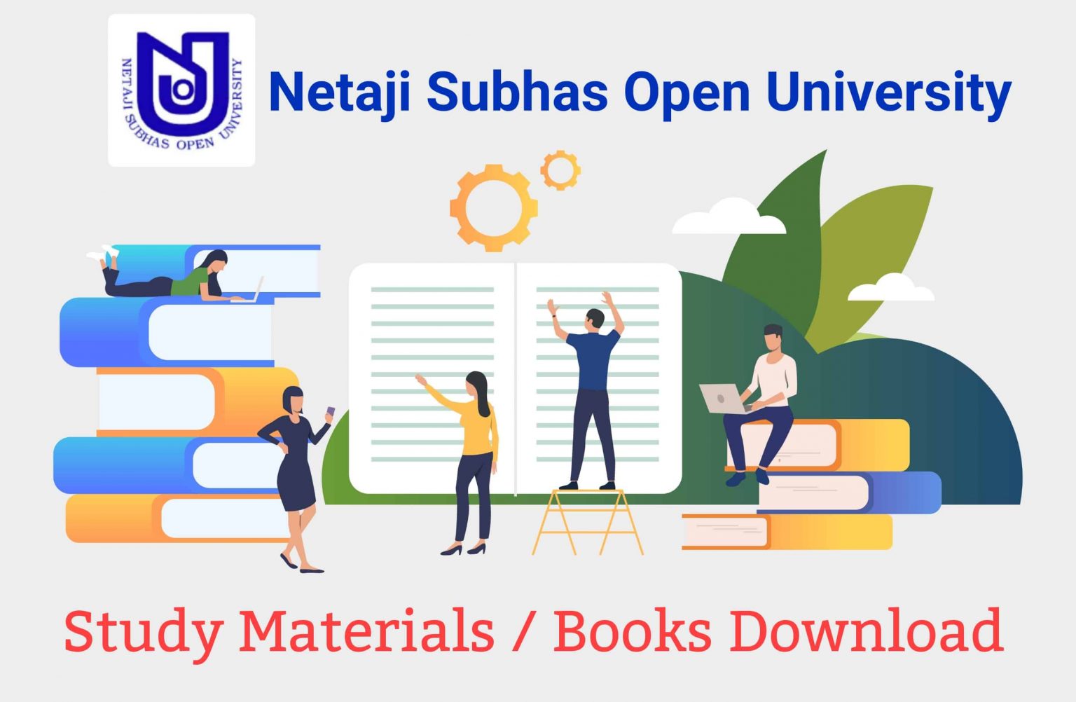 NSOU Study Material Download - Netaji Subhas Open University Books Download